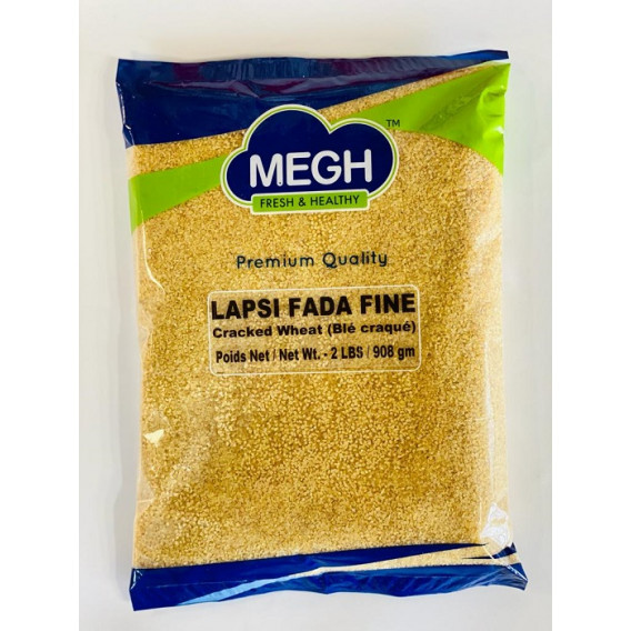 MEGH Daliya/Dalia/Fada Lapsi Cracked Wheat Fine (2 Lb)